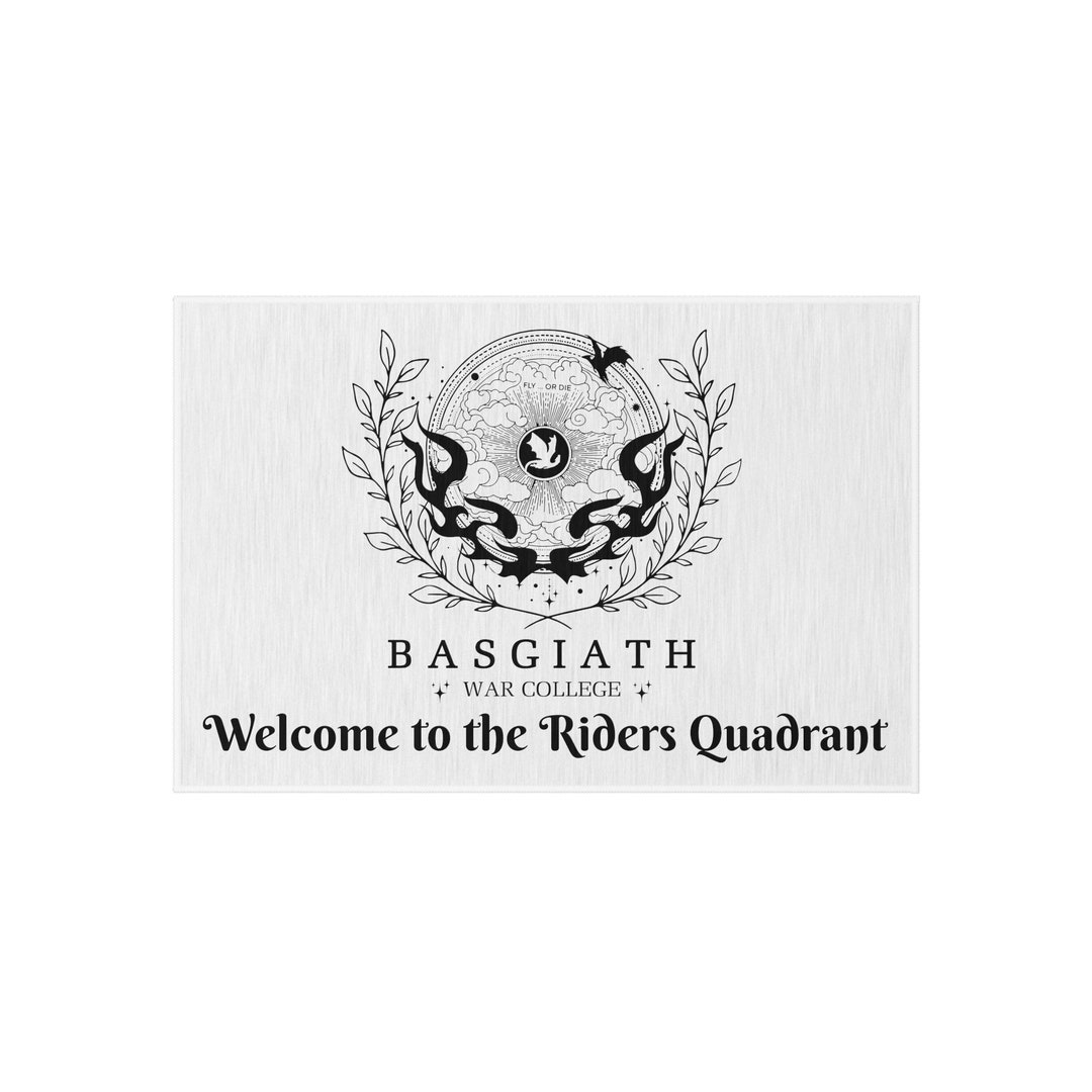 Welcome to the Riders Quadrant Outdoor Rug - Etsy