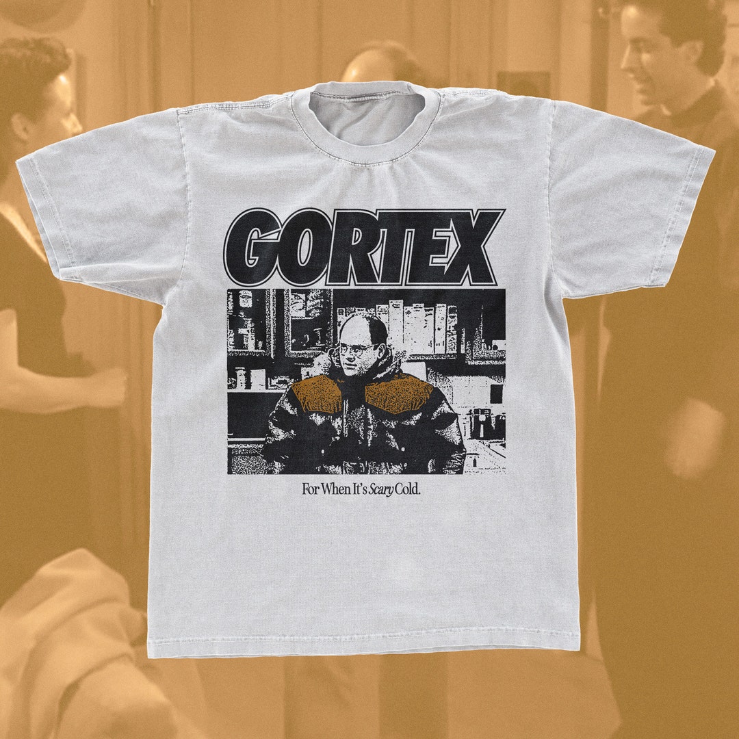 Gortex Seinfeld Tshirt, George Costanza Tee, Classic Tv Show Retro ...