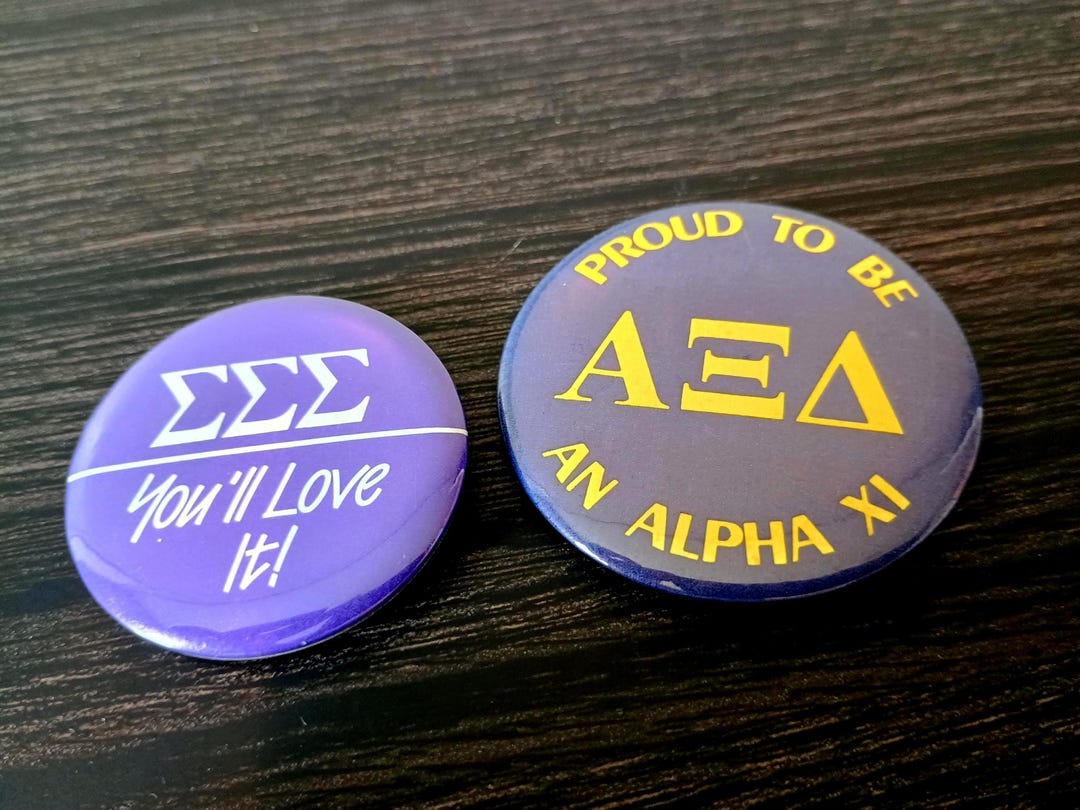 Delta Alpha Xi and Sigma Lapel Pins - Etsy