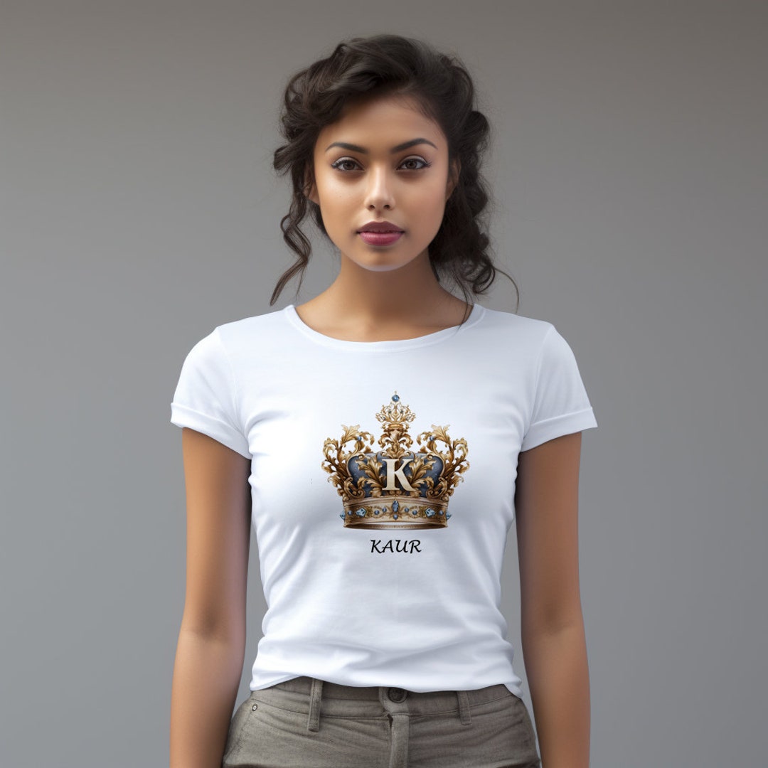 Kaur Crown 'K,' Representing the Essence of Kaur Sikh Identity and ...