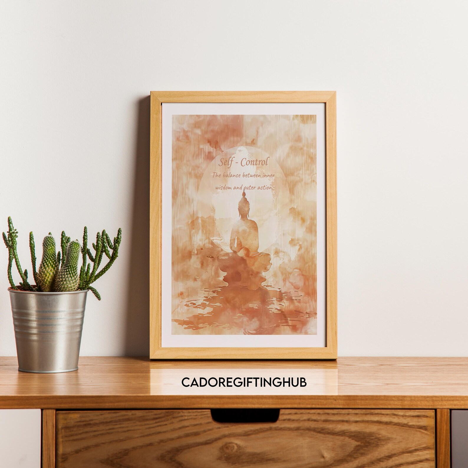 Self-control, Definition Print, Mindfulness Poster,therapy Wall Art ...