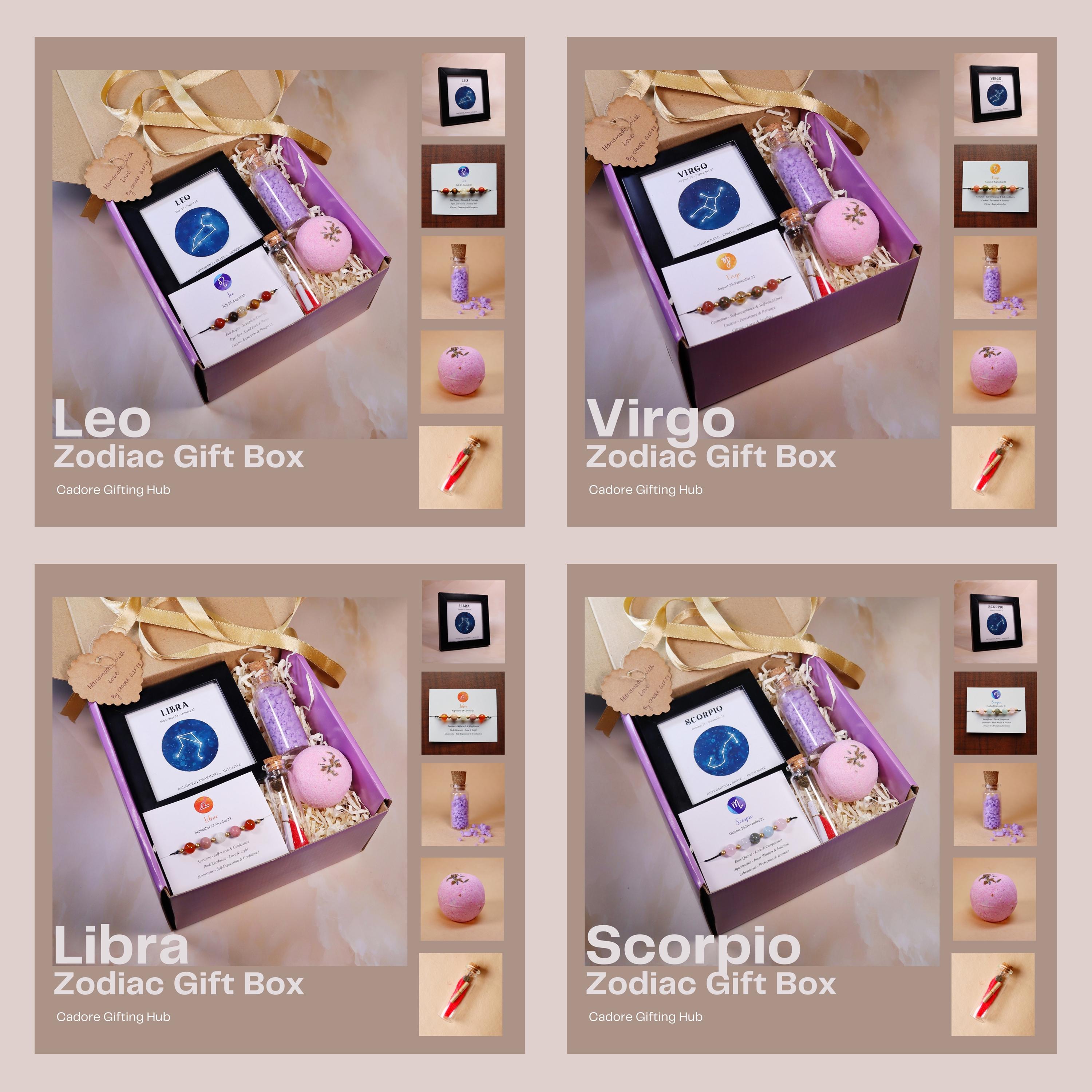Zodiac Gift Box for Her, Astrology Gift for Women, Libra Birthday Gift ...