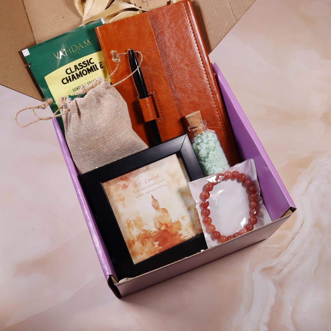 Self Control Gift Box, Hug in a Box, Holiday Care Package for Women ...