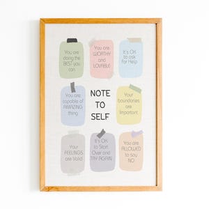 Watercolor Therapy Office Décor, Set of 10, Therapist Wall Art, Mental ...