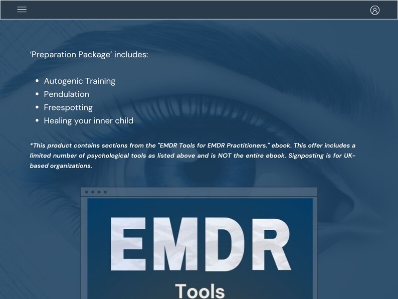 EMDR Tools: Preparation Package - Etsy
