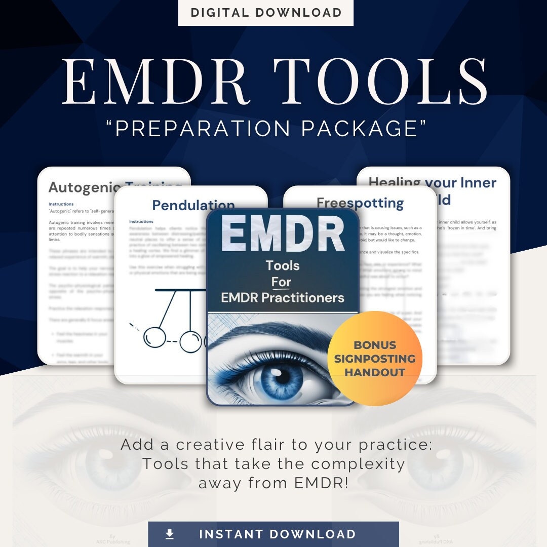 EMDR Tools: Preparation Package - Etsy