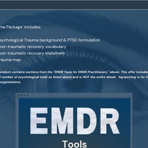 EMDR Tools: Trauma Package - Etsy