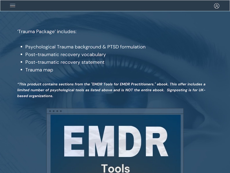 EMDR Tools: Trauma Package - Etsy