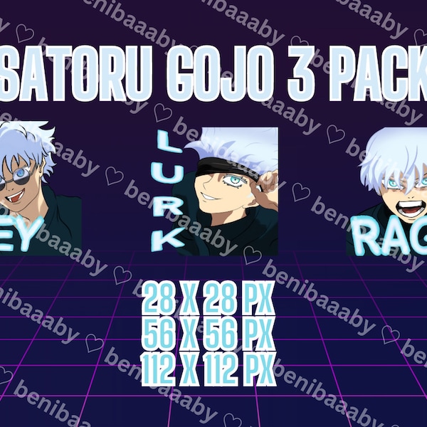 Jujutsu Kaisen Twitch Overlay - Etsy