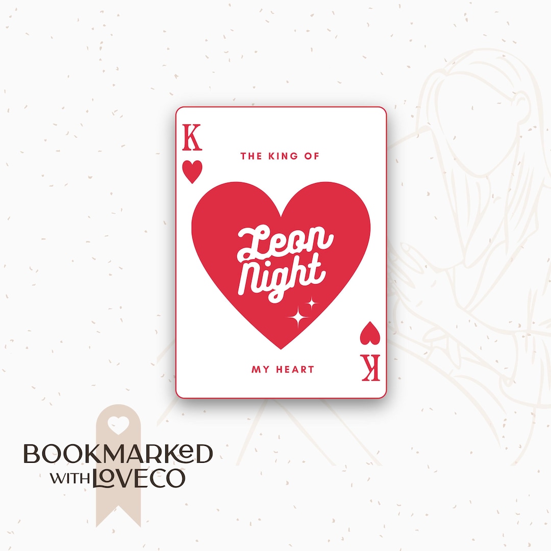 Leon Night King of My Heart Sticker - Zodiac Academy Inspired (1.55in X ...