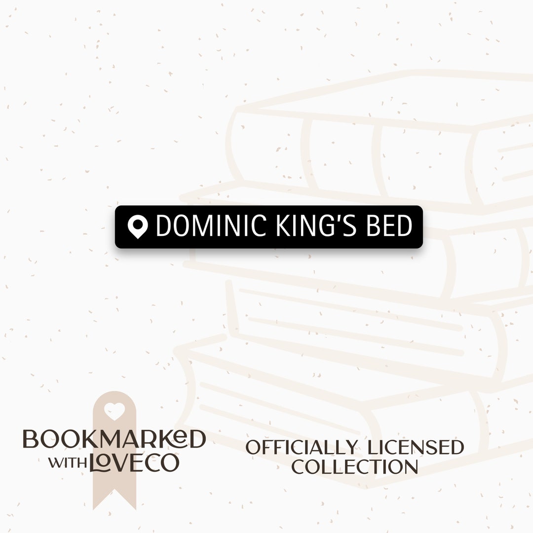 Dominic King's Bed Location Sticker | Ravenhood Series - Waterproof ...