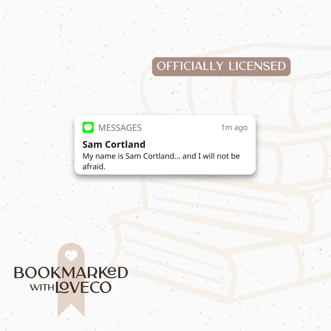 Sam Cortland Sticker: Throne of Glass, Sarah J Maas (waterproof Vinyl ...