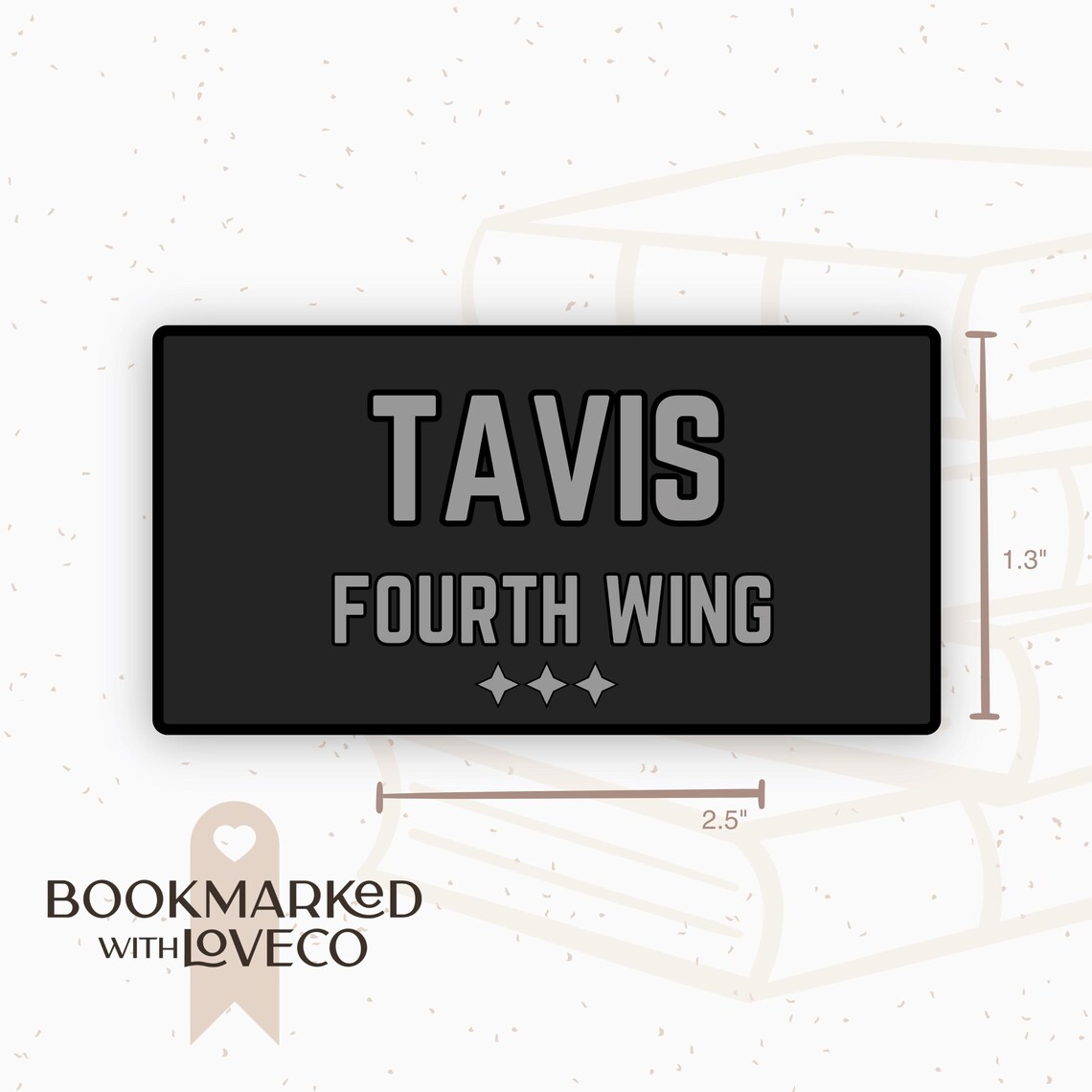 Garrick Tavis Fourth Wing Sticker: Waterproof Vinyl Decal - Etsy