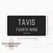 Garrick Tavis Fourth Wing Sticker: Waterproof Vinyl Decal - Etsy