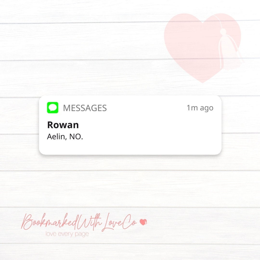 Rowan Aelin, No Throne of Glass Sarah J Maas Waterproof, Vinyl, Small ...