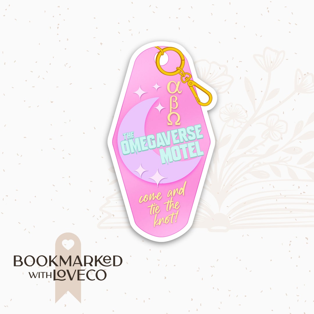 Omegaverse Motel Bookish Sticker - Waterproof, Vinyl, Small Stickers ...