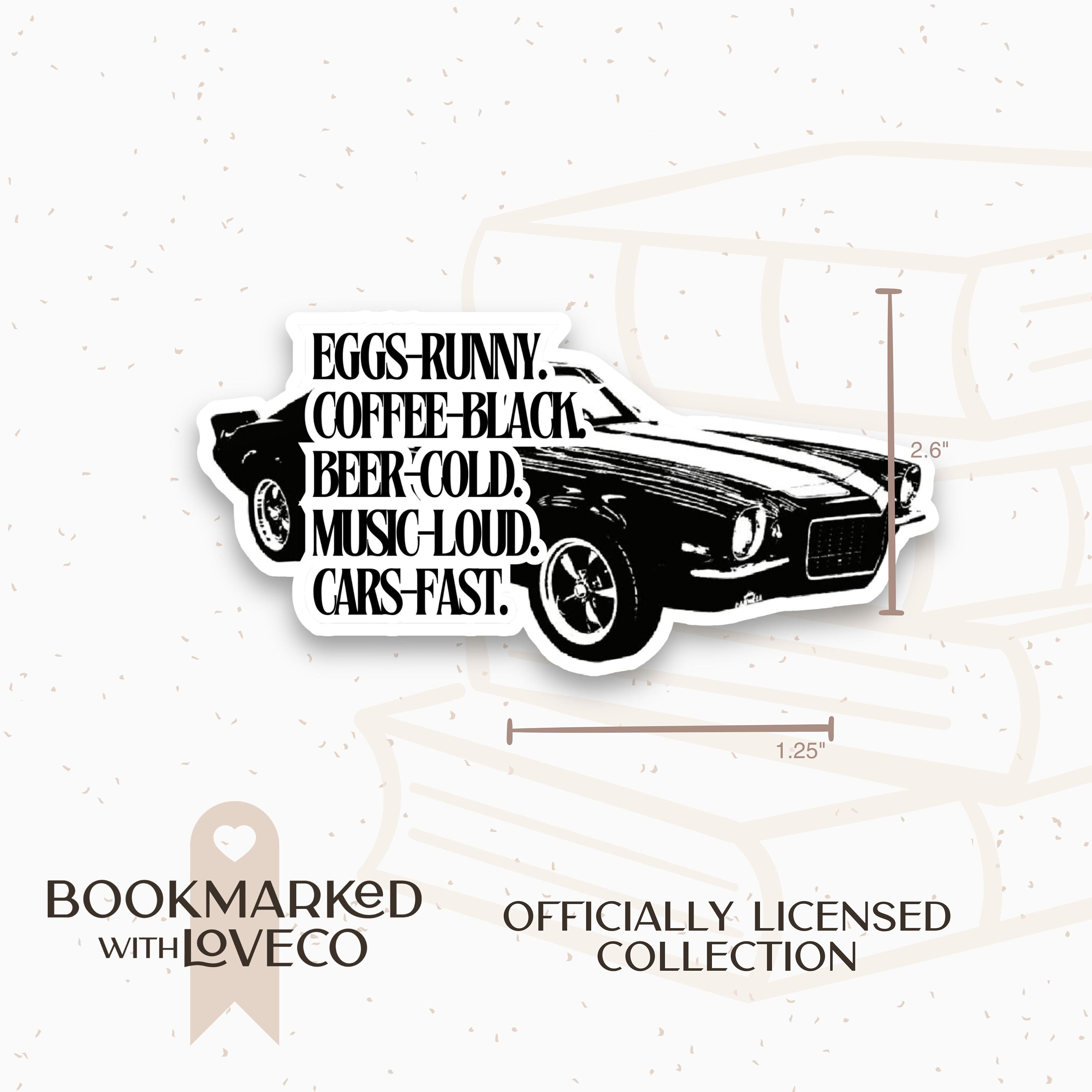 Ravenhood Camaro Quote Sticker - Waterproof Vinyl Decal - Etsy
