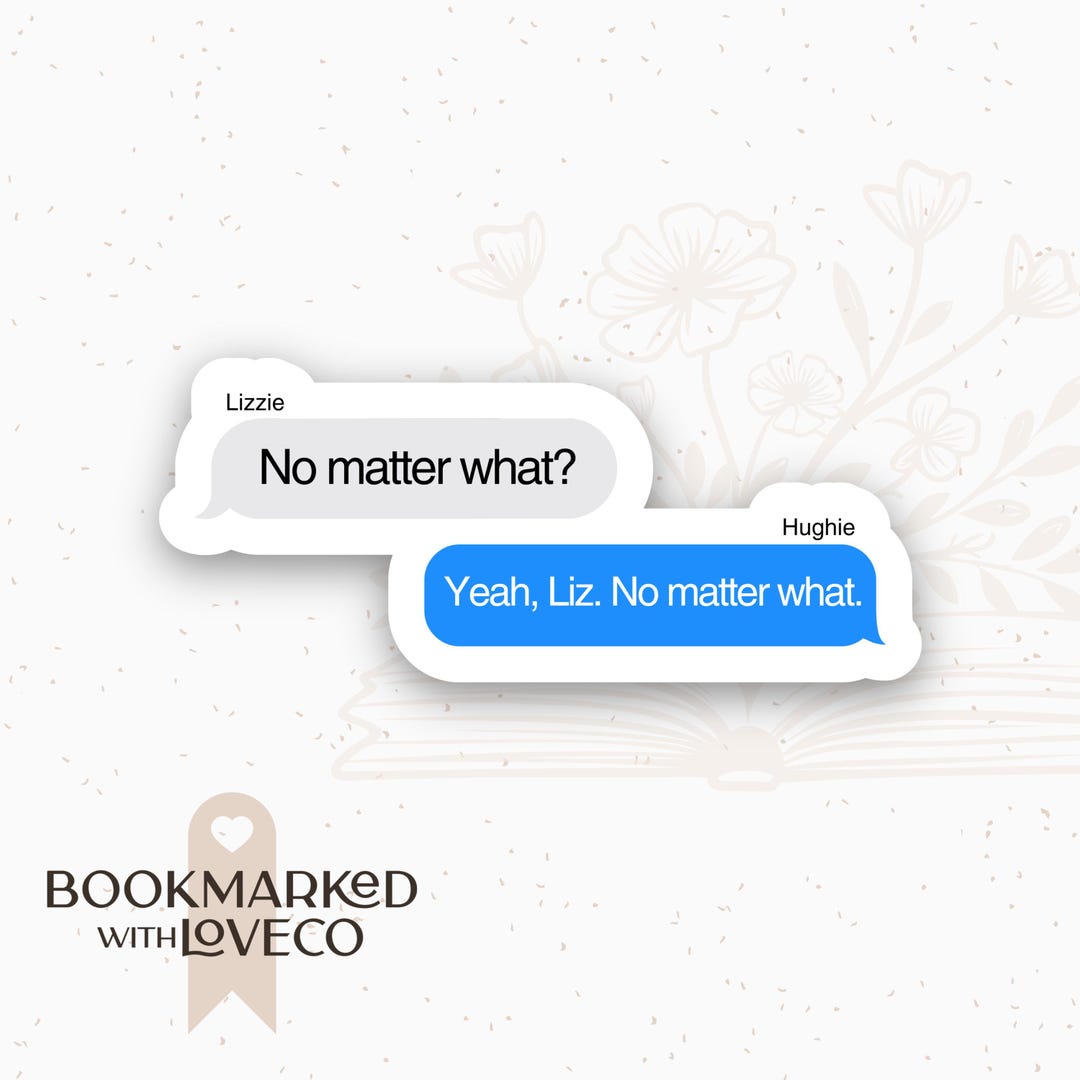 Lizzie and Hughie Biggs Sticker: Waterproof Vinyl Decal for Kindle ...