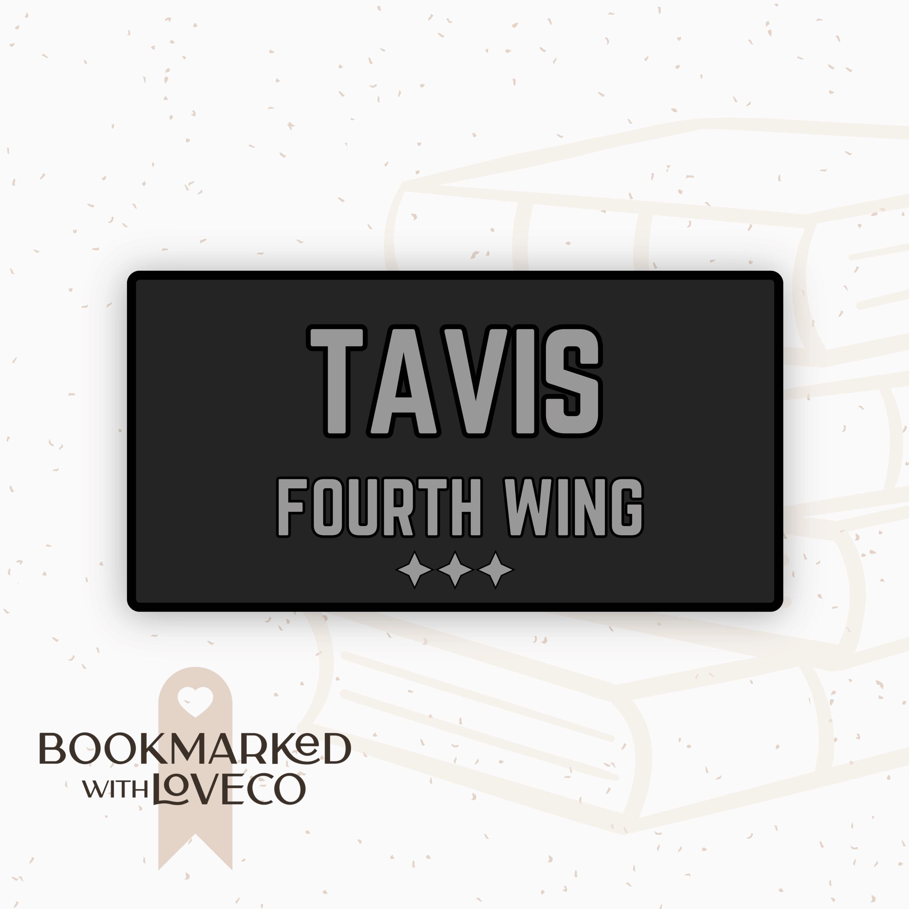 Garrick Tavis Fourth Wing Sticker: Waterproof Vinyl Decal - Etsy