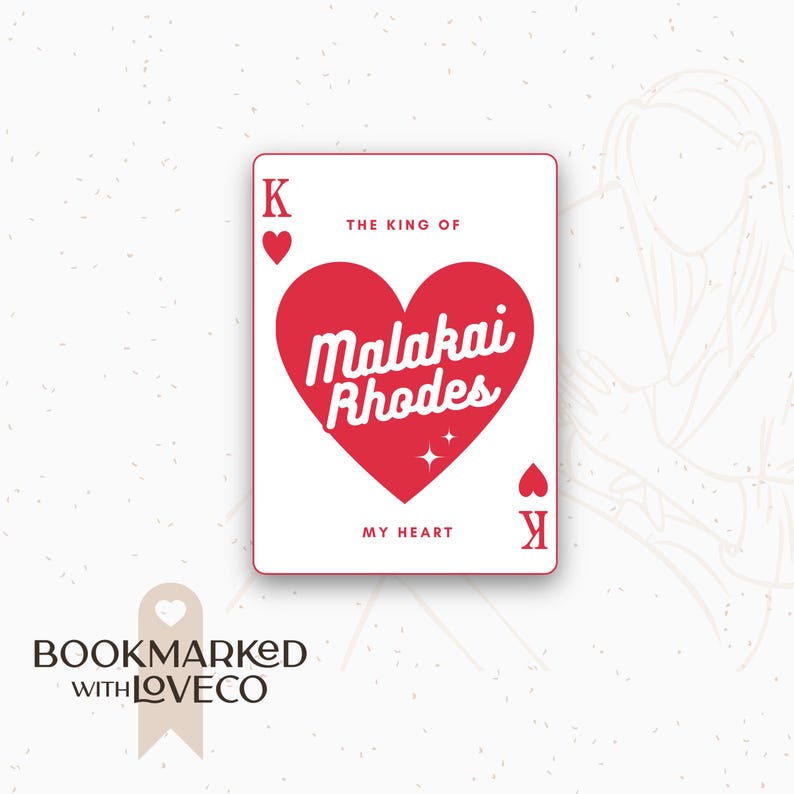 Malakai Rhodes 'king of My Heart' Sticker - Waterproof Vinyl Decal - Etsy