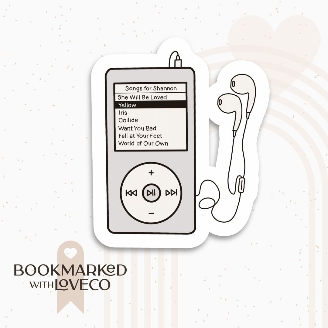 Songs for Shannon Playlist Sticker: Waterproof Vinyl Decal - Etsy