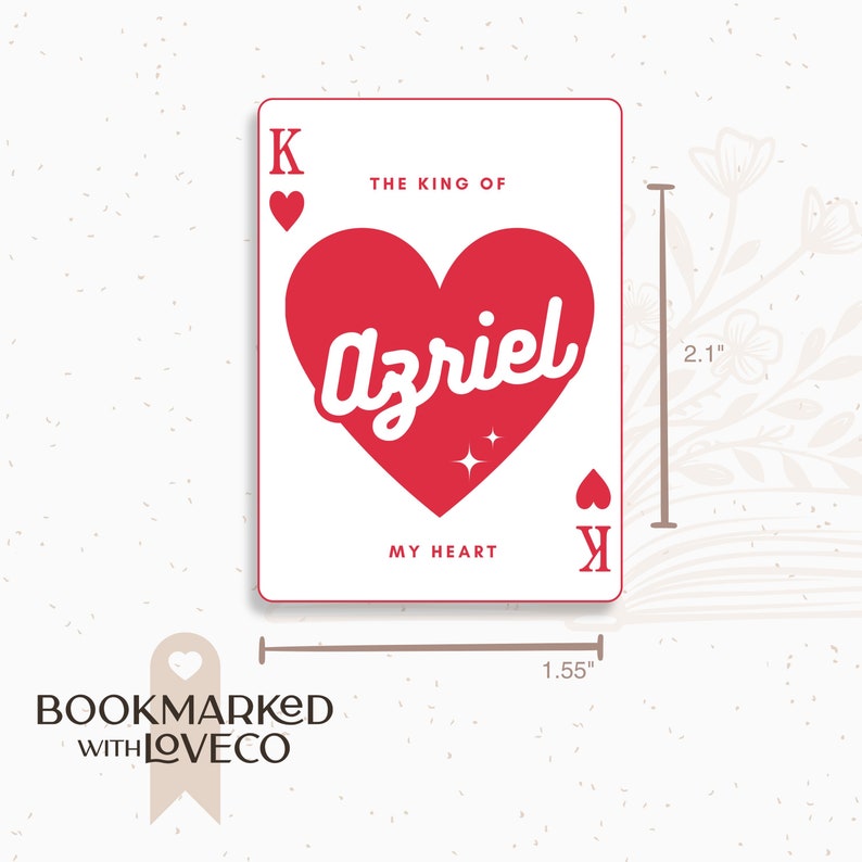 Azriel King of My Heart Sticker: ACOTAR Waterproof Vinyl Decal - Etsy