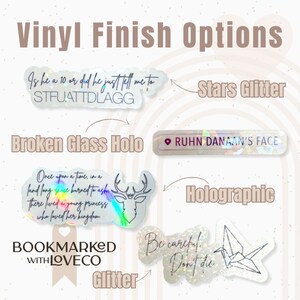 Caution Sign I'm Reading Vinyl Sticker Waterproof Spicy Bookish Booktok ...