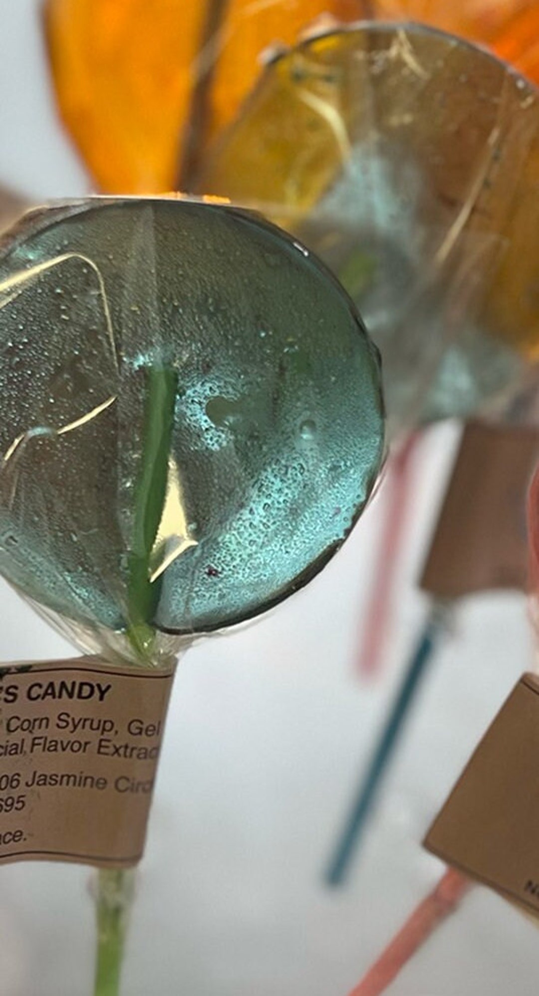 Cotton Candy Small Batch Craft Lollipops (12 Lollipops) - Etsy