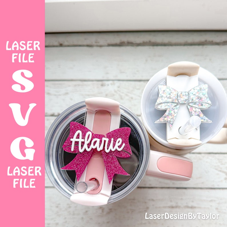 Tumbler Topper Laser SVG File | Glowforge | Digital Download | H2.0 ...
