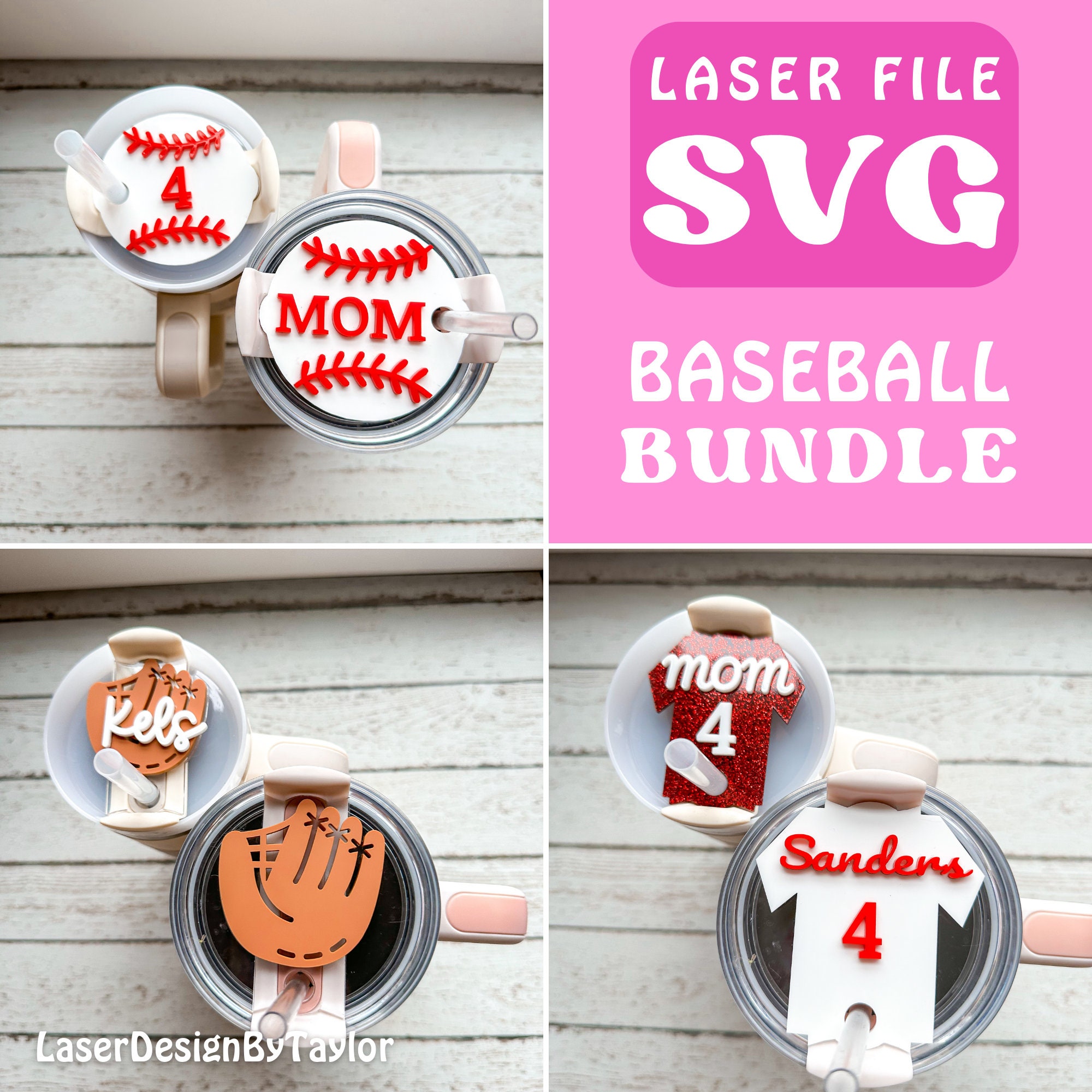 Tumbler Topper Laser SVG File | Glowforge | Digital Download | H2.0 ...