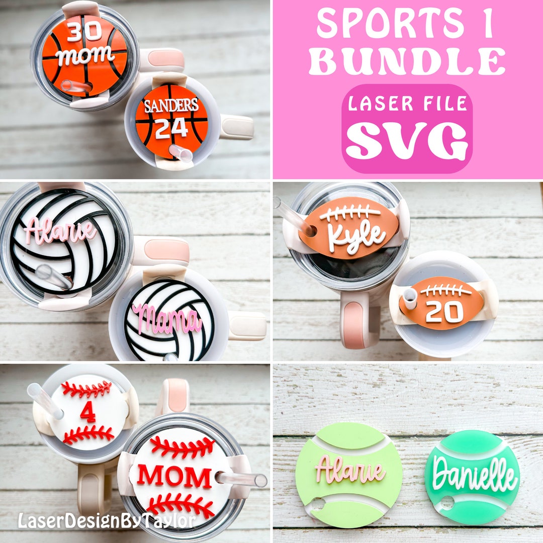 Tumbler Topper Laser SVG File | Glowforge | Digital Download | H2.0 ...