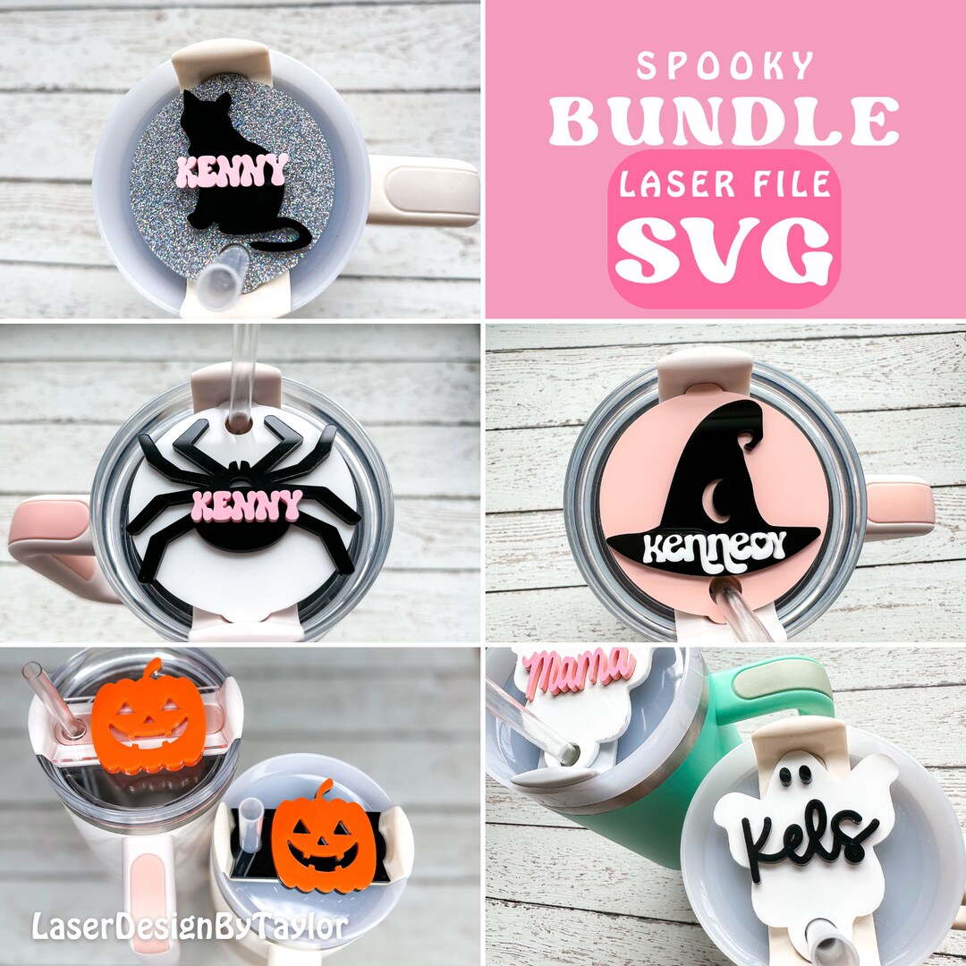 Tumbler Topper Laser SVG File | Glowforge | Digital Download | H2.0 ...