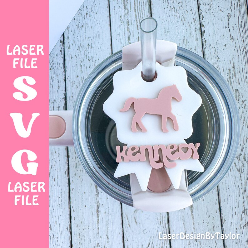 Tumbler Topper Laser SVG File Glowforge Digital Download H2.0 Topper ...