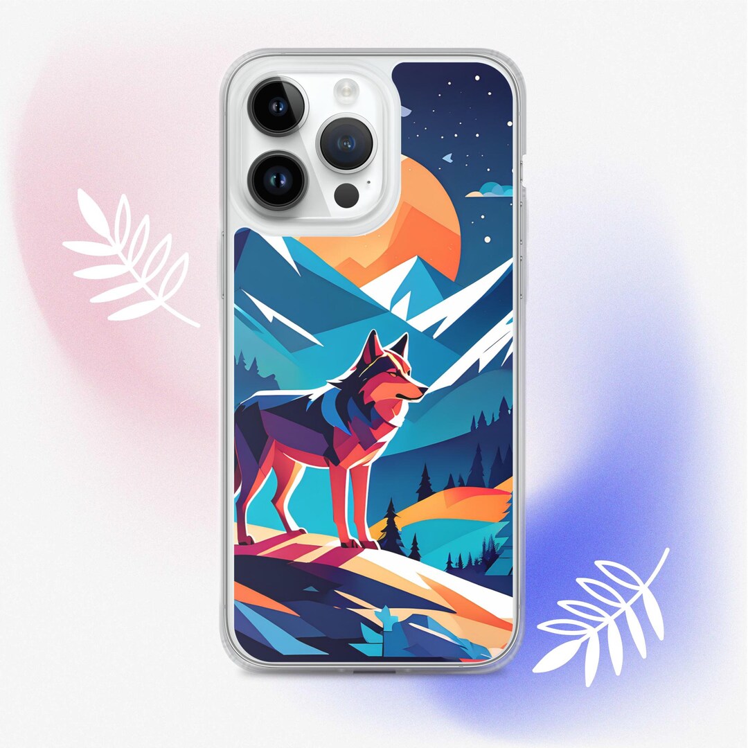 Beautiful Forest Wolf Case for iPhone every Size Available - Etsy