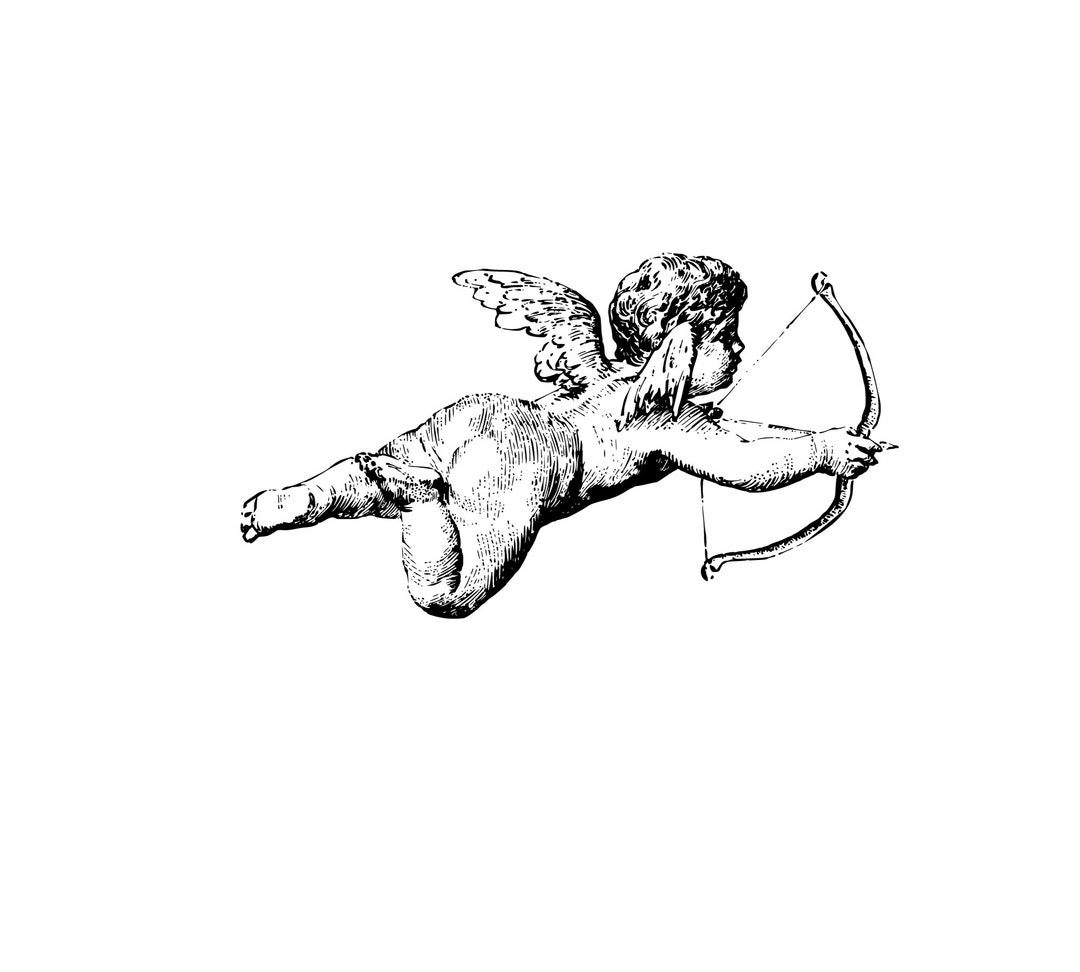 Cupid Svg File Digital Download Printable Png Print Svg Prints Instant