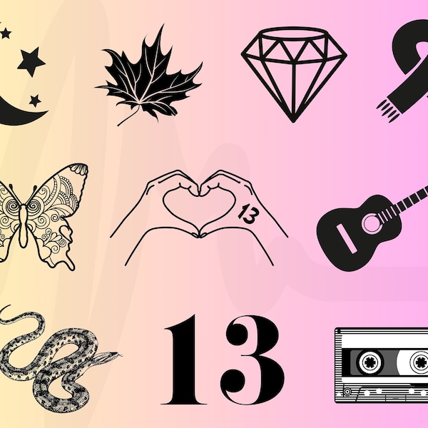 Taylor Swifts Album Svg - Etsy