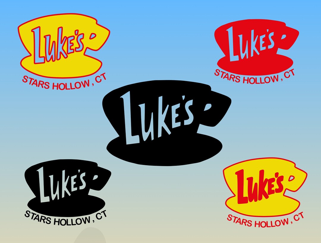 Luke's Diner 5x Bundle Unique Designs, Gilmore Girls Bundle, Stars ...