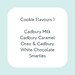 Letterbox Cookies Postal Cookies Mixed Box Birthday Gift Letterbox Gift ...