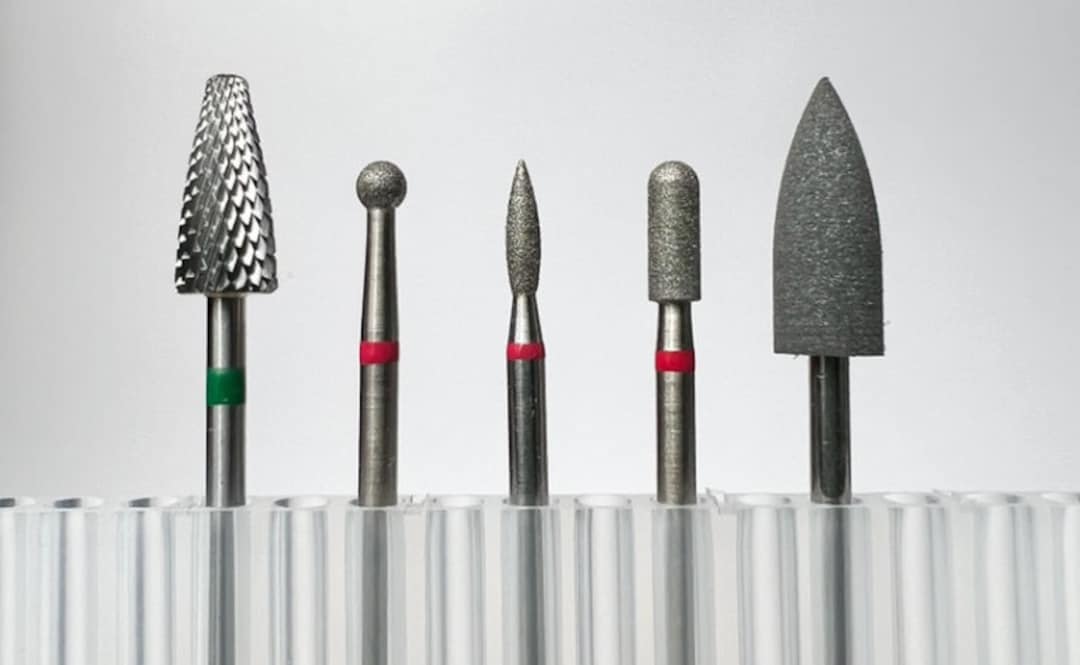 Efile Drill Bit Kit Dry Manicure Bits Diamond Drill Bits - Etsy