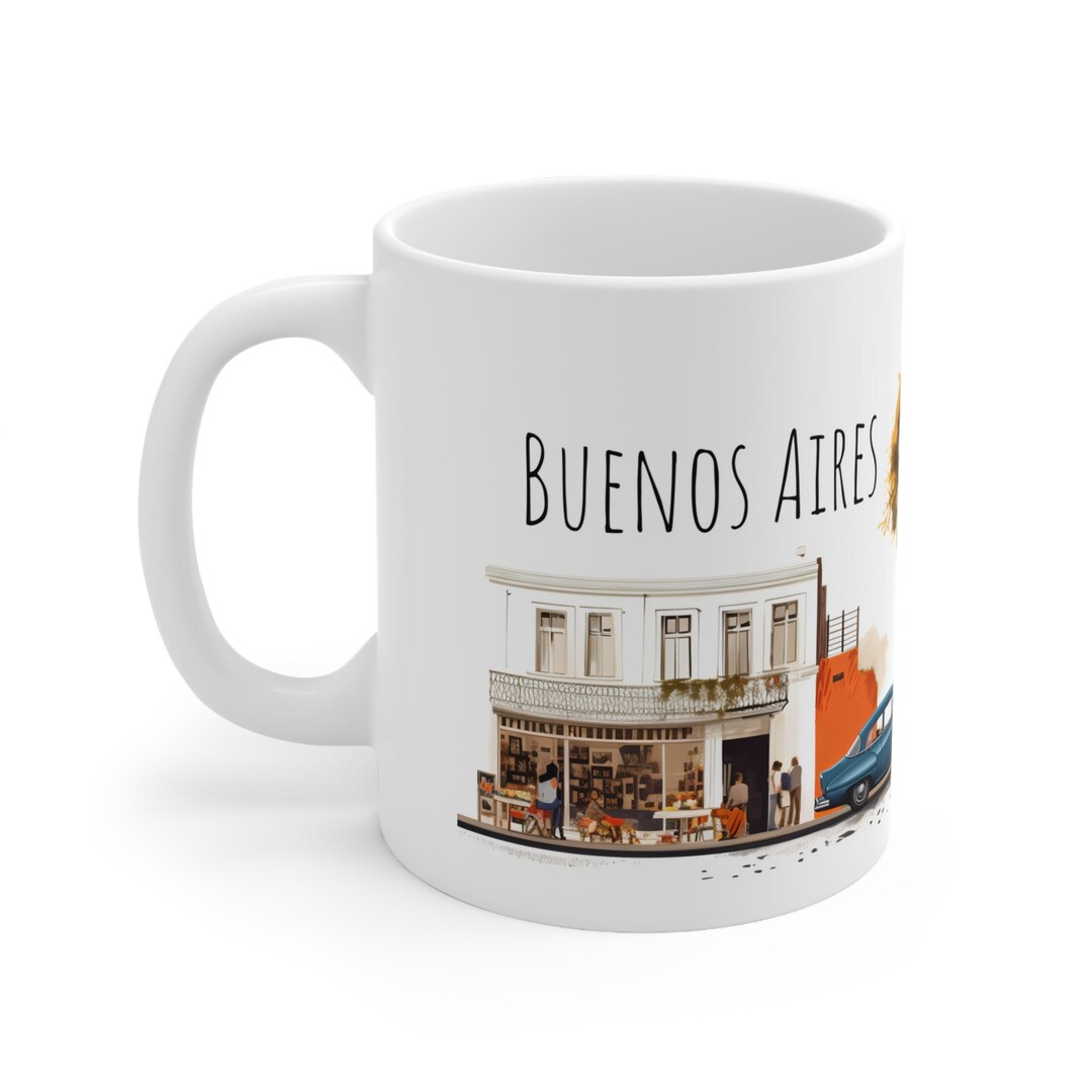 Buenos Aires Coffee Mug, Argentina, Travel Mug, 11oz - Etsy