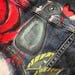 Hand Painted in the Garden Denim Jean Jacket Unique Oneofakind Boho ...