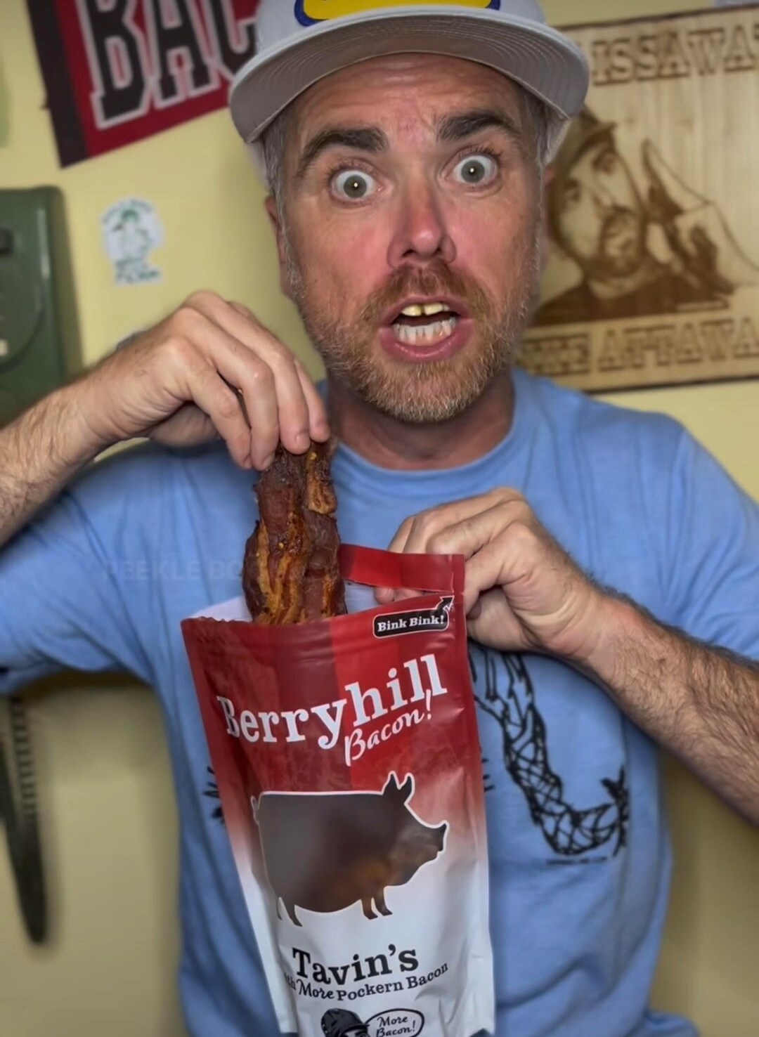 Tavin Dillard's Bacon With MORE BACON. Perfectly Cooked Bacon. Meaty ...