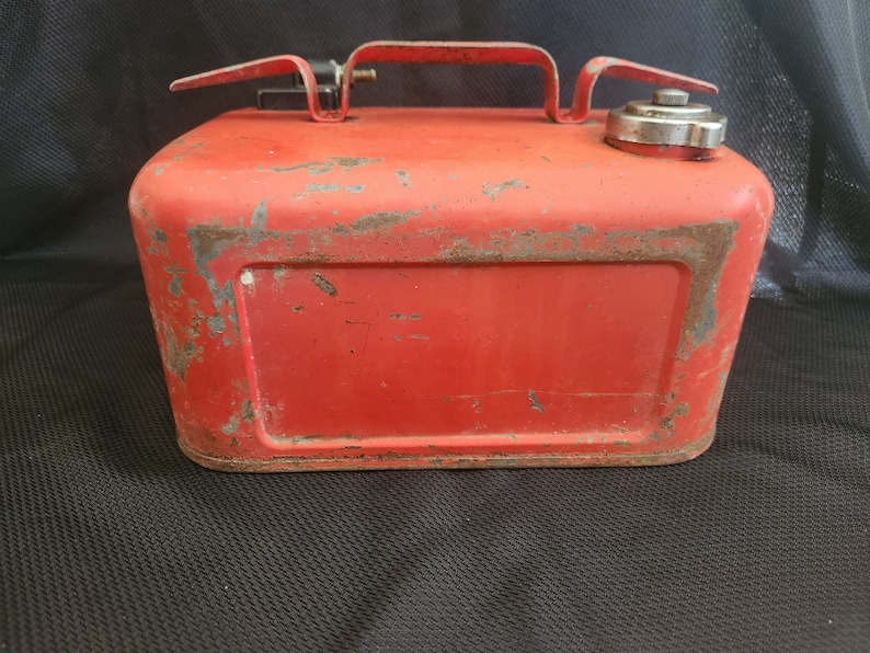 Vintage Kiekhaefer Mercury Gas Can ( 3 1/4 Gal.) Red - Etsy