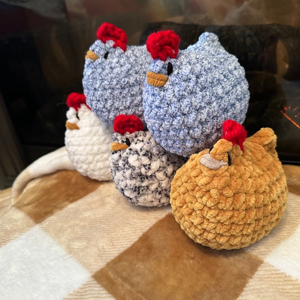 Mabel Chicken Crochet Pattern - Etsy