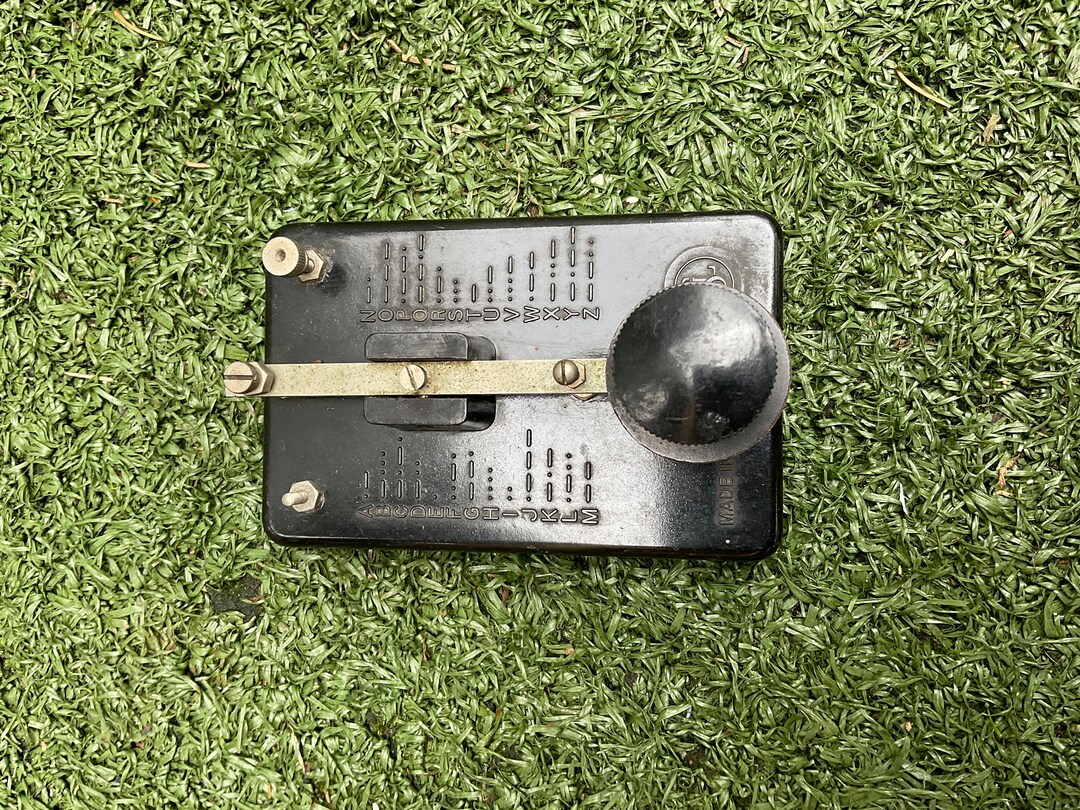 Morse Code Double Switch Tapper Key Bakelite - Etsy