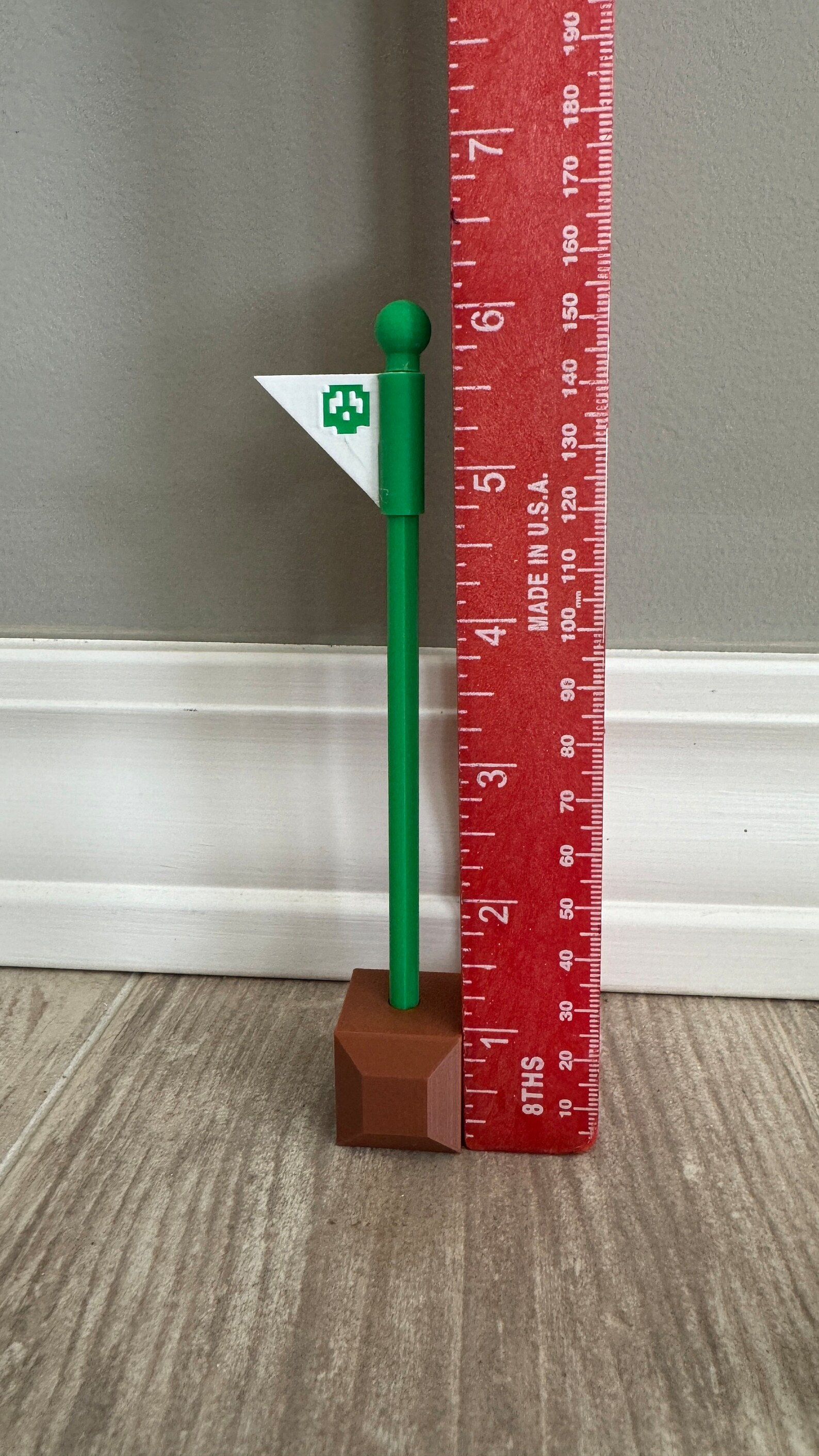 Super Mario Bros 1-1 Level Diorama NES Mario Figure, Castle, Flagpole ...