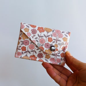 Handmade Slim Card Holder – Custom Credit Card Wallet, Monogram ID Case ...