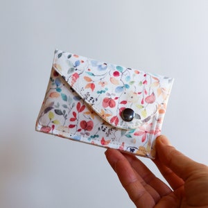 Handmade Slim Card Holder – Custom Credit Card Wallet, Monogram ID Case ...