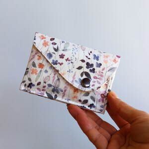Handmade Slim Card Holder – Custom Credit Card Wallet, Monogram ID Case ...