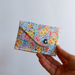 Handmade Slim Card Holder – Custom Credit Card Wallet, Monogram ID Case ...